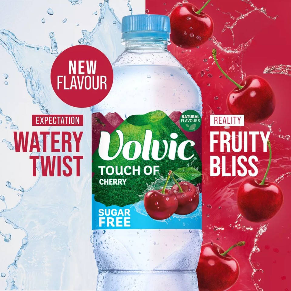 Volvic Touch Of Fruit Cherry - Morrisons Online Groceries & Offers