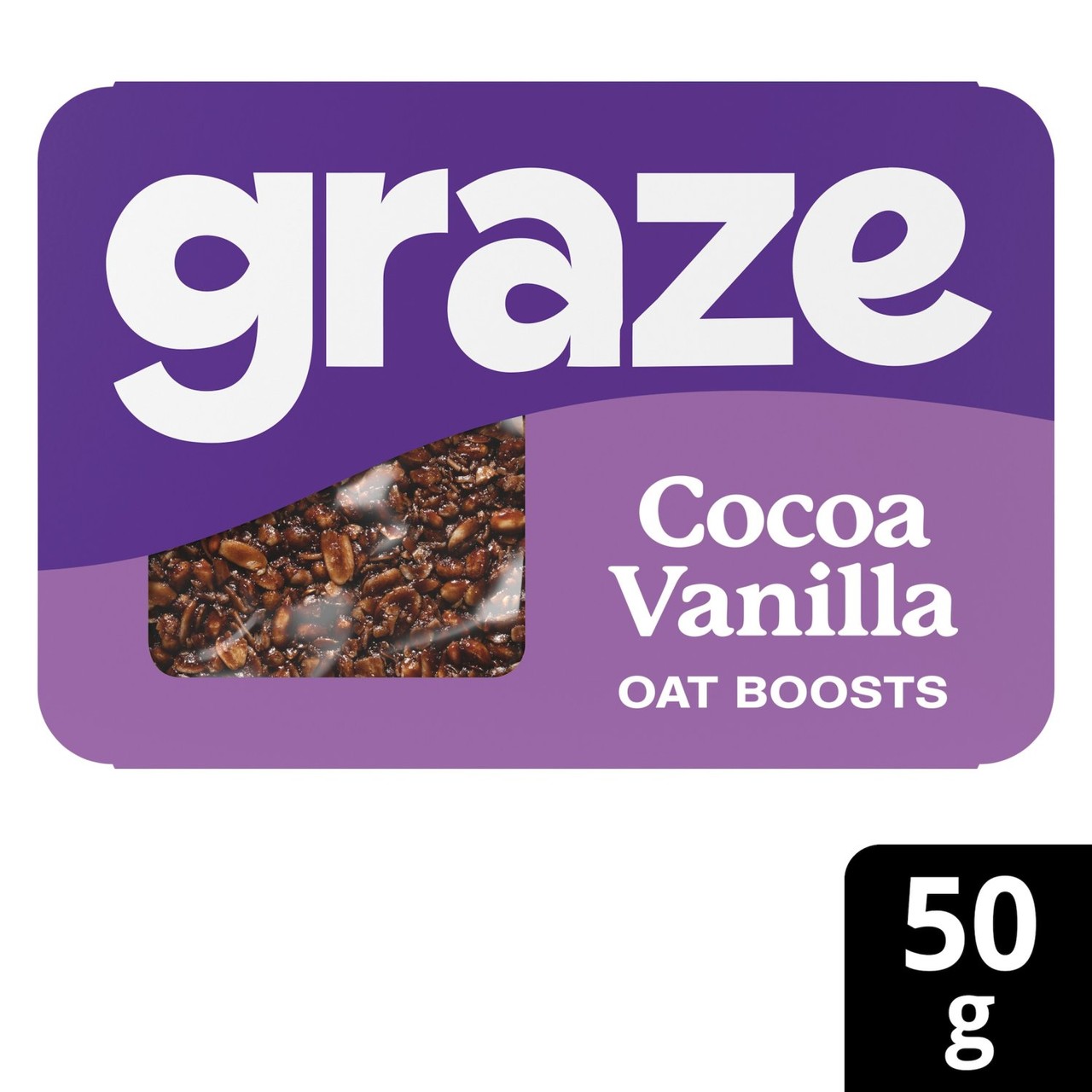 Graze Snack Box Oat Boosts Cocoa & Vanilla Flapjack 50g - Morrisons ...