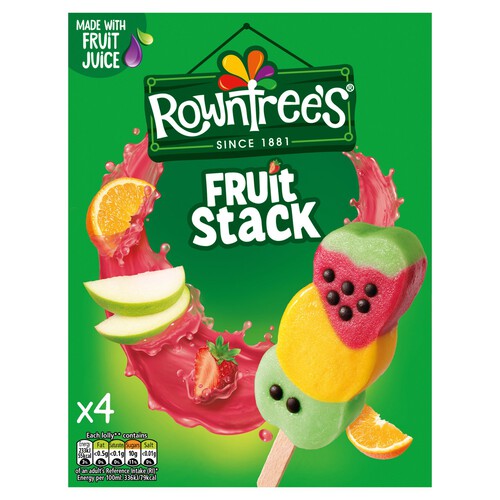 Rowntree's Fruit Stack Ice Lollies - Morrisons Online Groceries & Offers