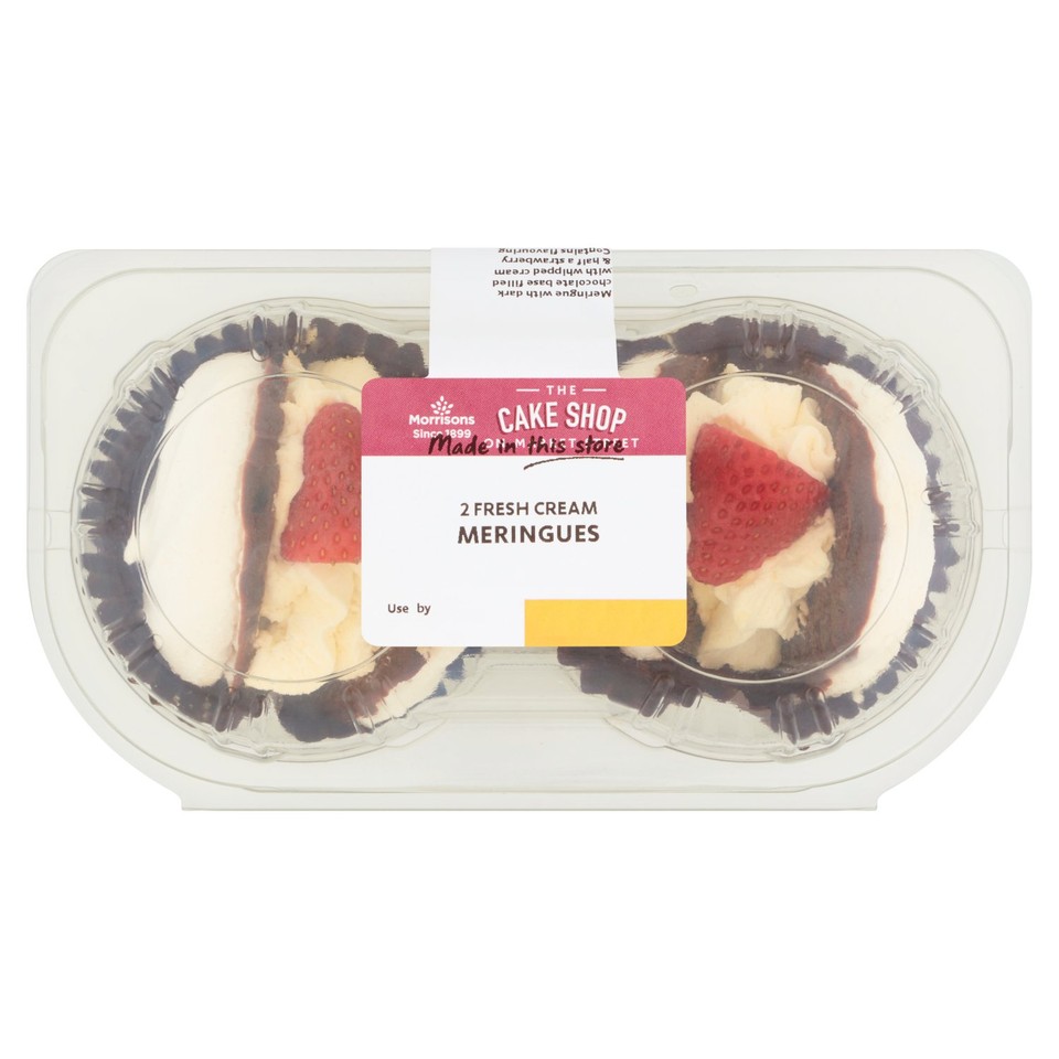 Market Street Fresh Cream Meringues - Morrisons Online Groceries & Offers