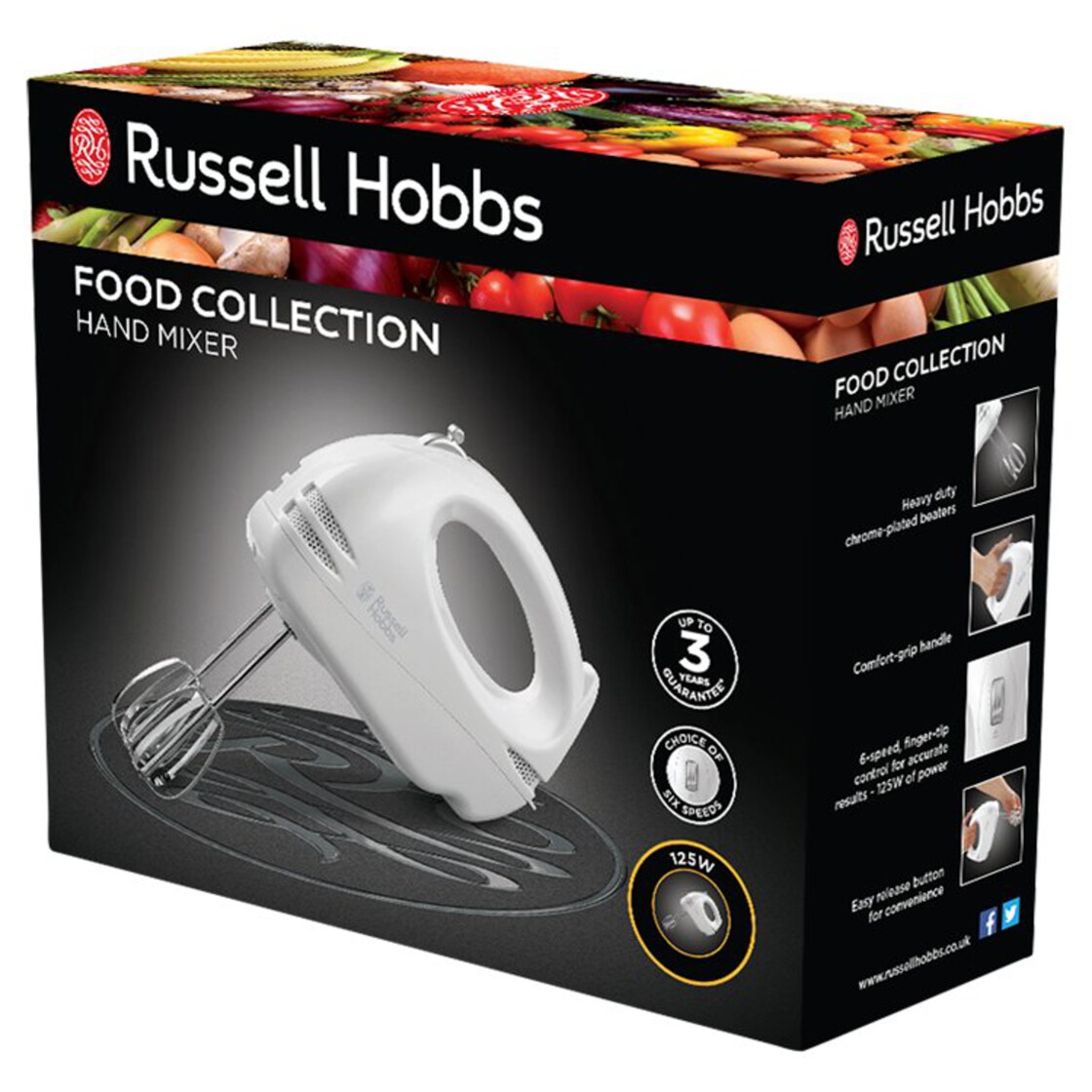 Russell Hobbs Food Collection Hand Mixer - Morrisons Online Groceries ...