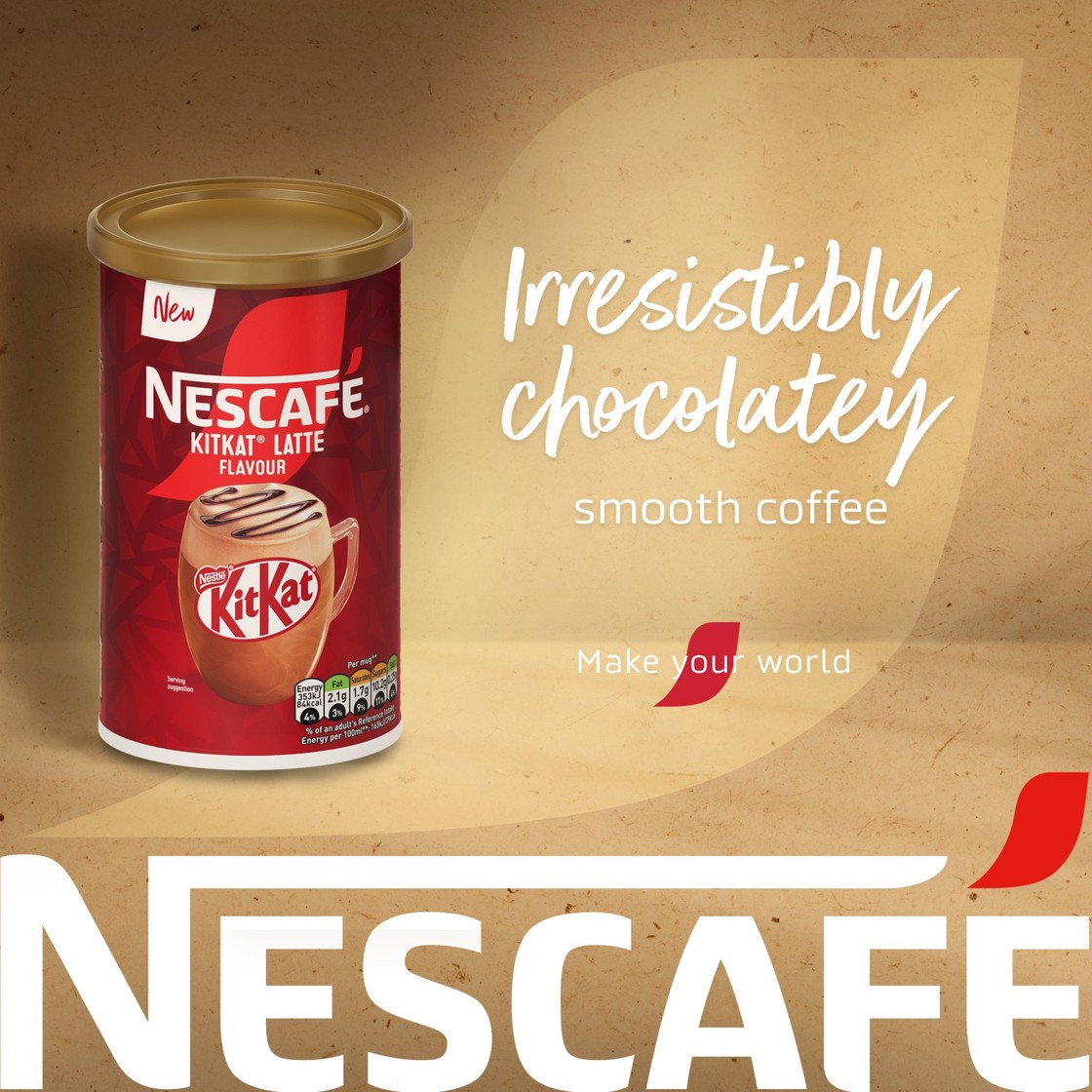 Nescafe KitKat Latte Coffee 273g Tub - Morrisons Online Groceries & Offers
