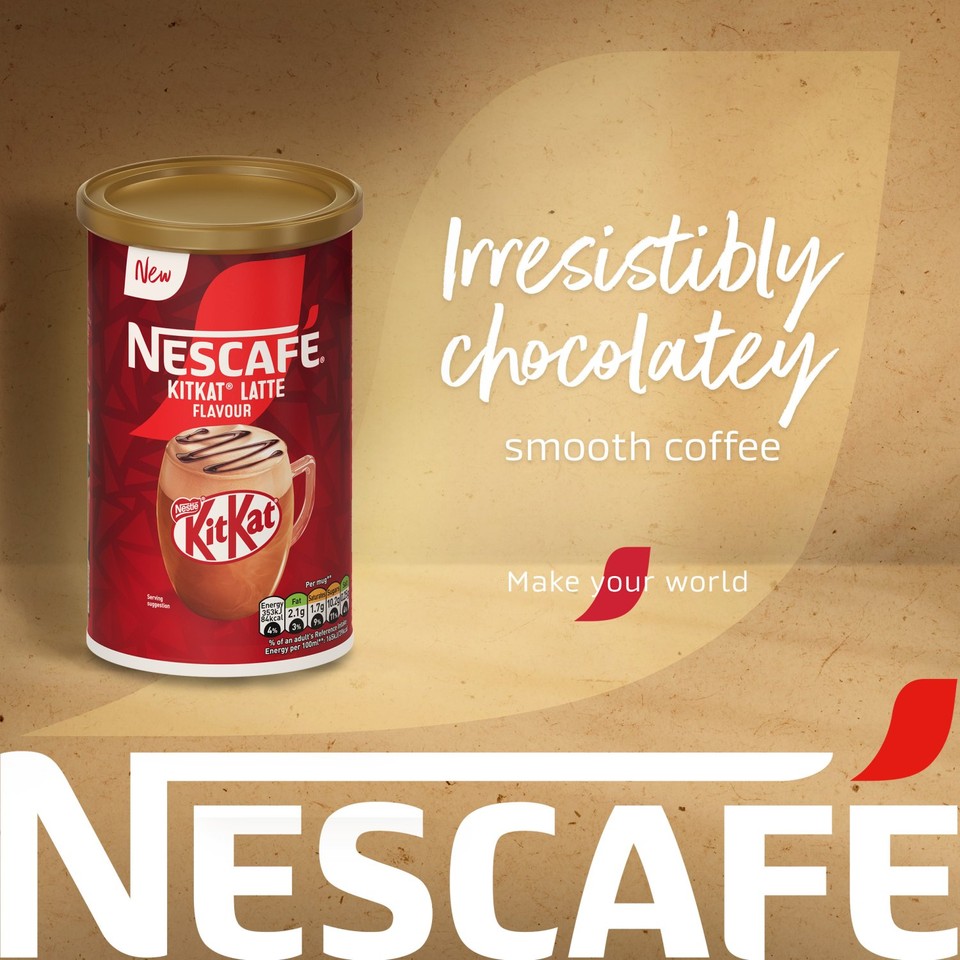 Nescafe KitKat Latte Coffee 273g Tub - Morrisons Online Groceries & Offers