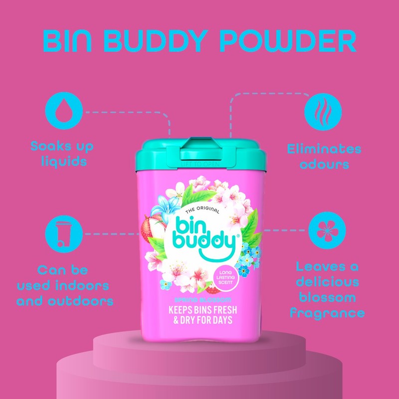 Bin Buddy Spring Blossom Powder - Morrisons Online Groceries & Offers