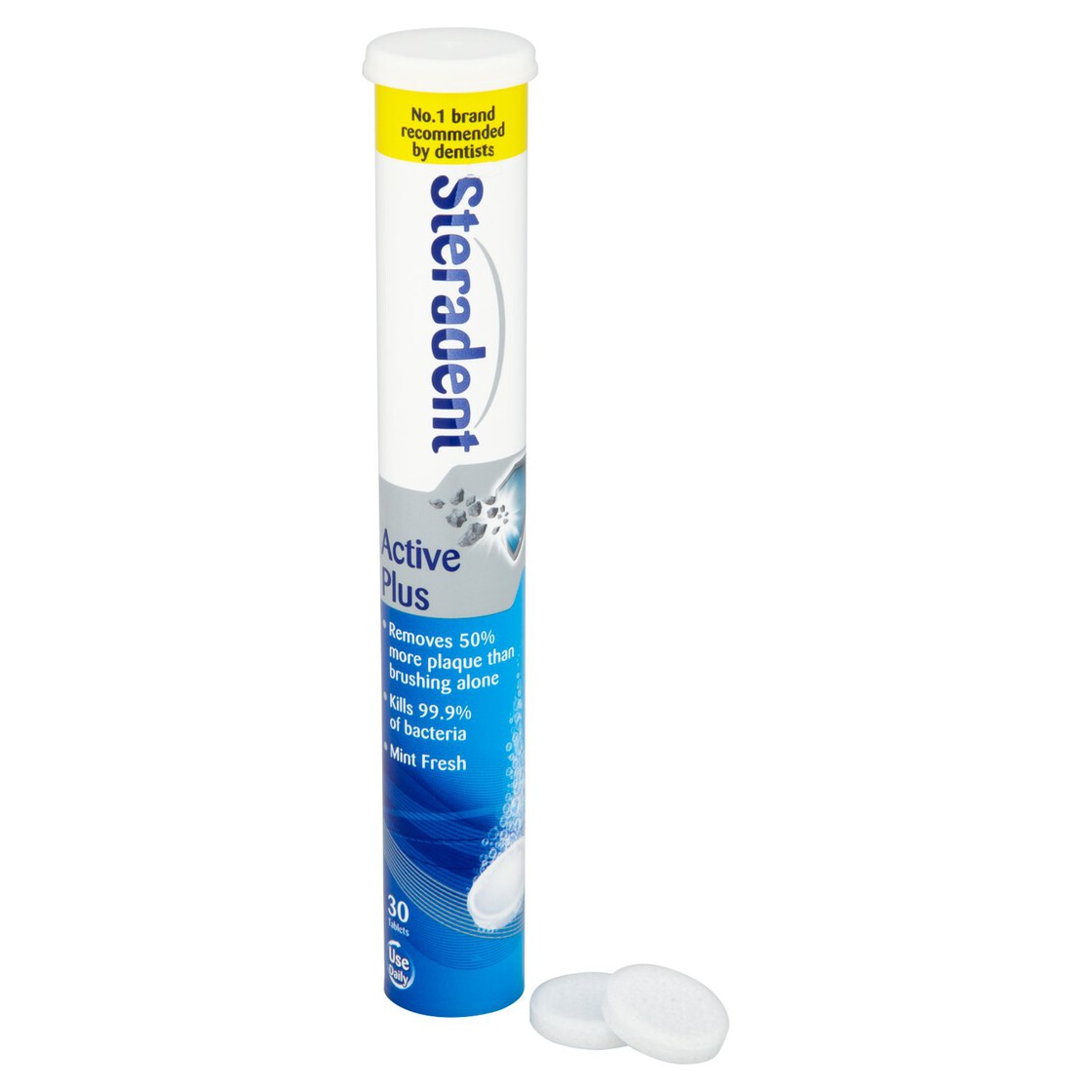 Steradent Active Plus Denture Daily Cleaner Tablets - Morrisons Online ...