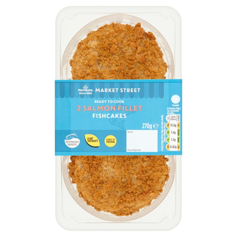 Morrisons Salmon Fillet Fishcakes - Morrisons Online Groceries & Offers