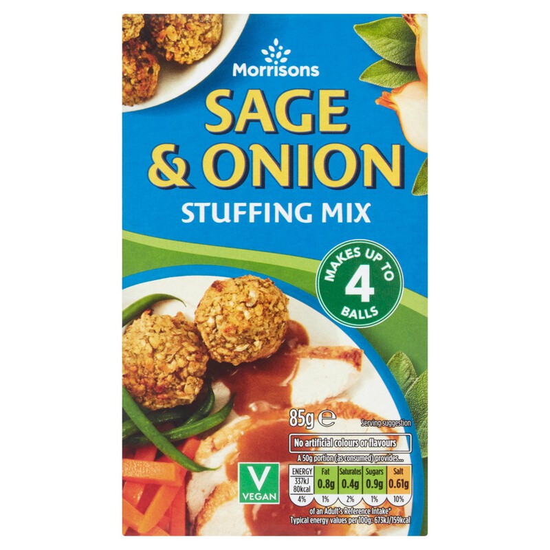 Morrisons Sage & Onion Stuffing - Morrisons Online Groceries & Offers