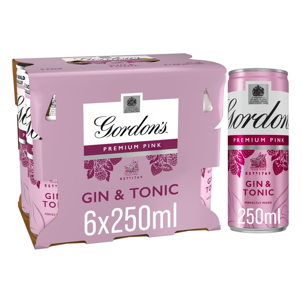 Gordons Pink Gin & Tonic - Morrisons Online Groceries & Offers