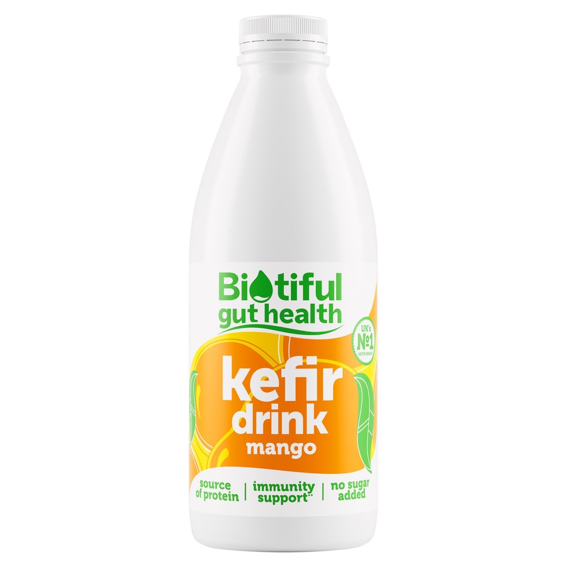 Biotiful Gut Health Kefir Drink Mango 1L - Morrisons Online Groceries ...