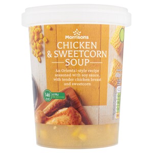 Morrisons Chicken & Sweetcorn Soup - Morrisons Online Groceries & Offers