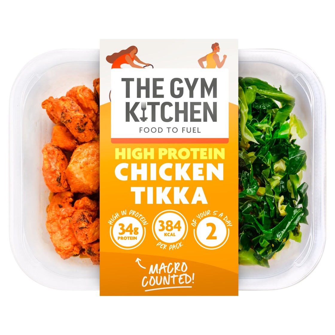 The Gym Kitchen Chicken Tikka 400g - Morrisons Online Groceries & Offers