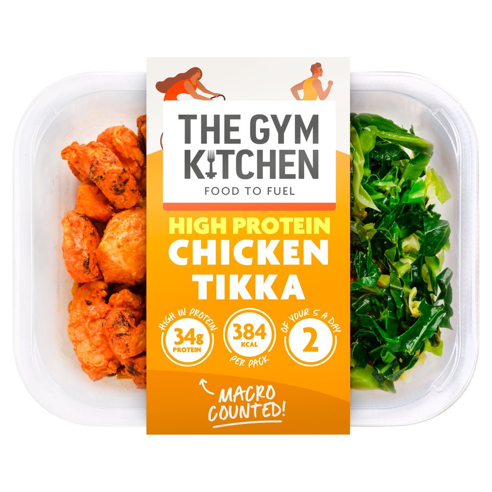 The Gym Kitchen Chicken Tikka 400g - Morrisons Online Groceries & Offers
