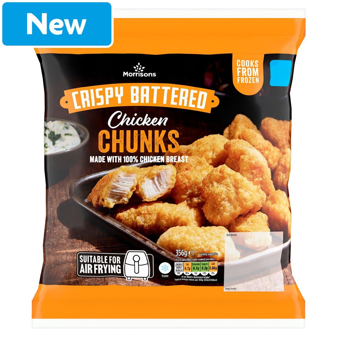 Morrisons Battered Chicken Chunks - Morrisons Online Groceries & Offers