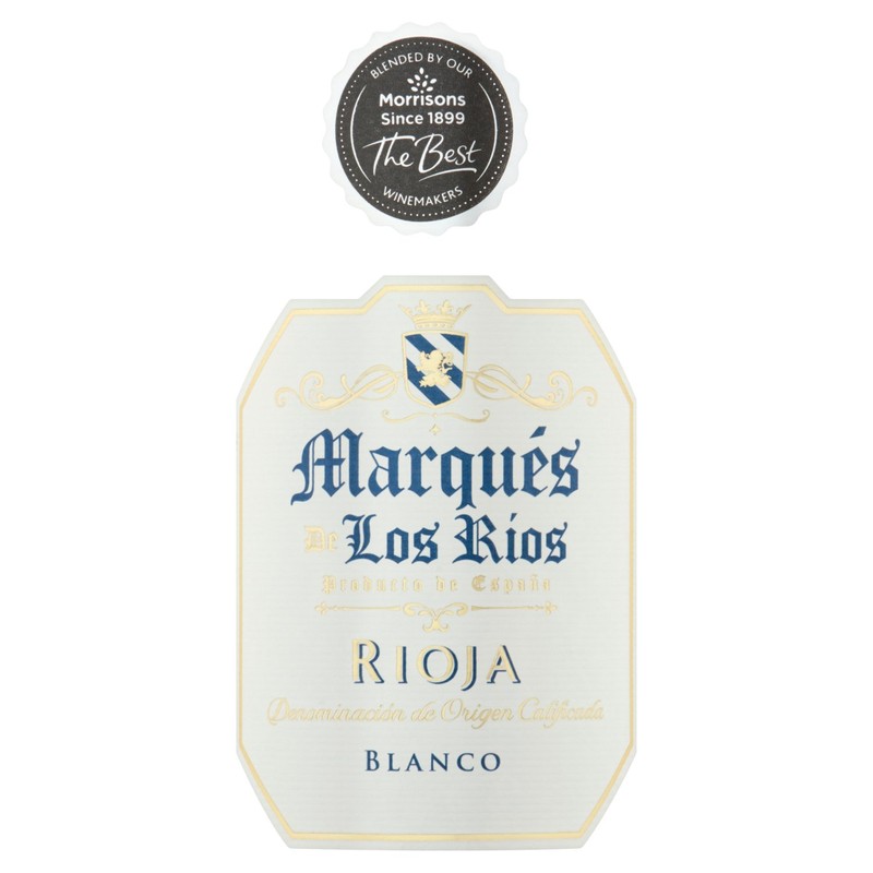 Morrisons The Best Marques de los Rios Rioja Blanco - Morrisons Online ...