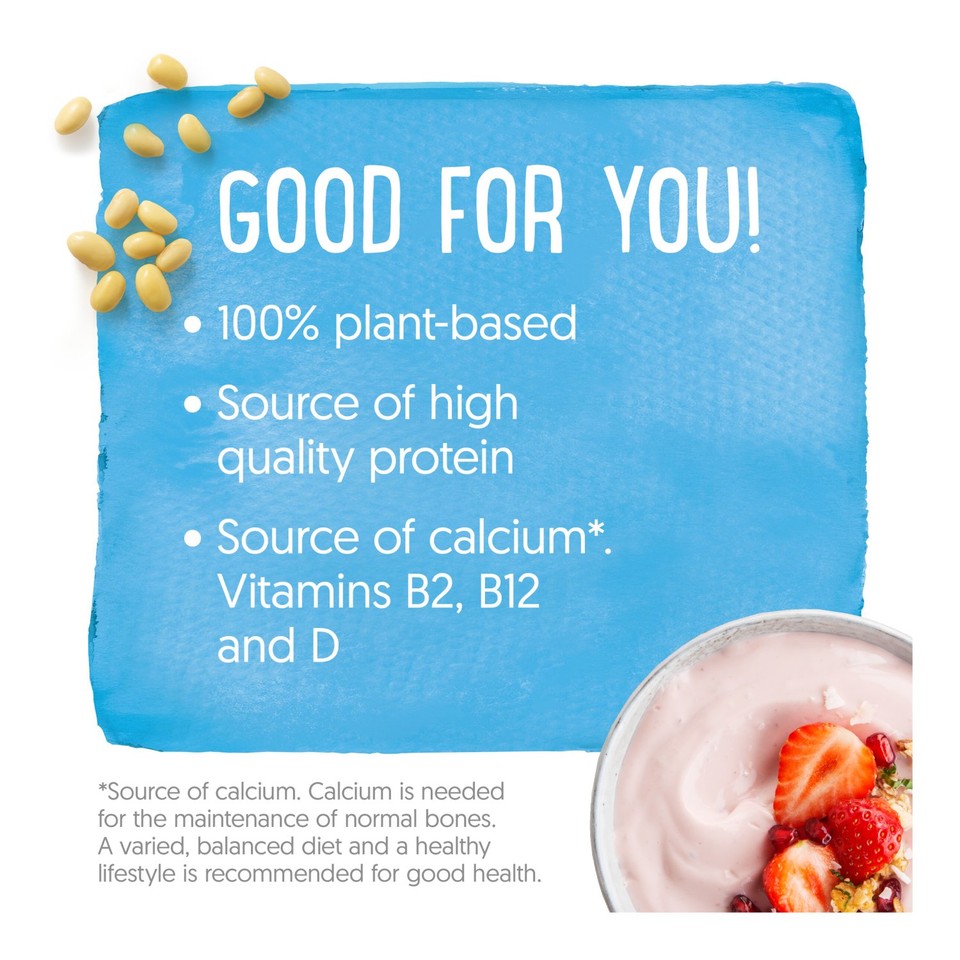 Alpro Greek Style Strawberry Raspberry Yoghurt Alternative 150g ...