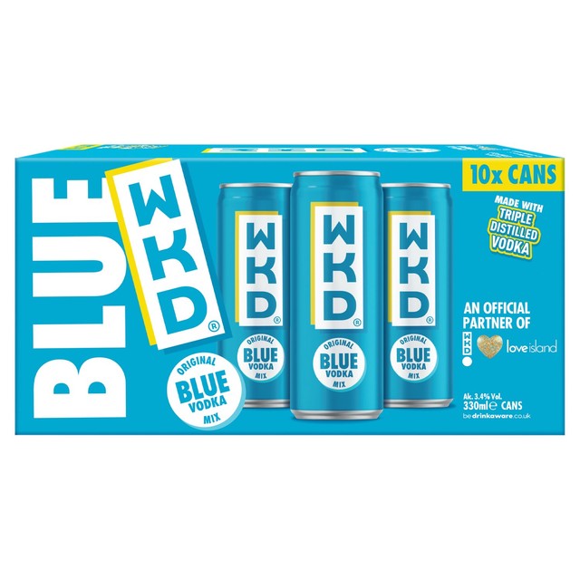 WKD Blue 10 x 330ml - Morrisons Online Groceries & Offers