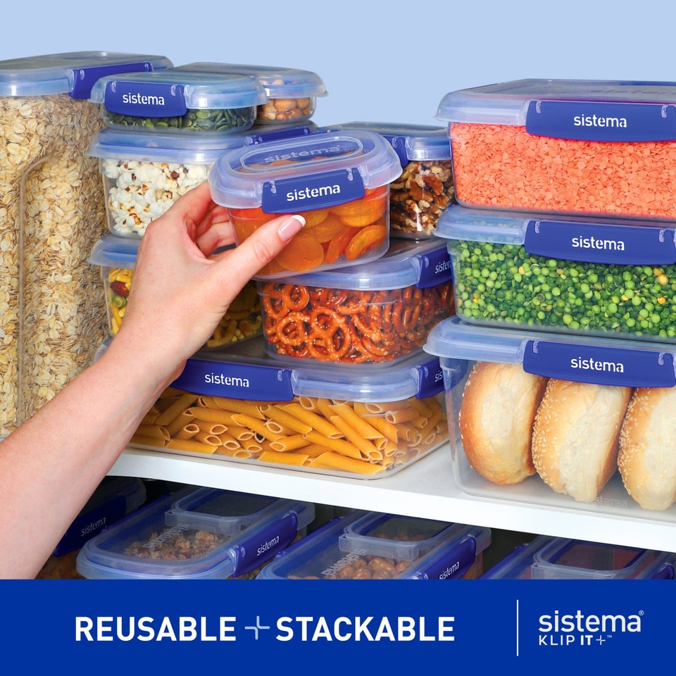 Sistema Klip It Plus Food Storage Containers 7.5l - Morrisons Online ...