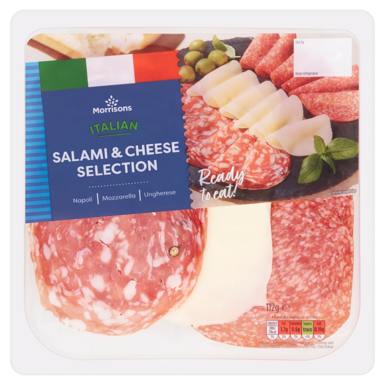 Morrisons Italian Salami & Cheese - Morrisons Online Groceries & Offers
