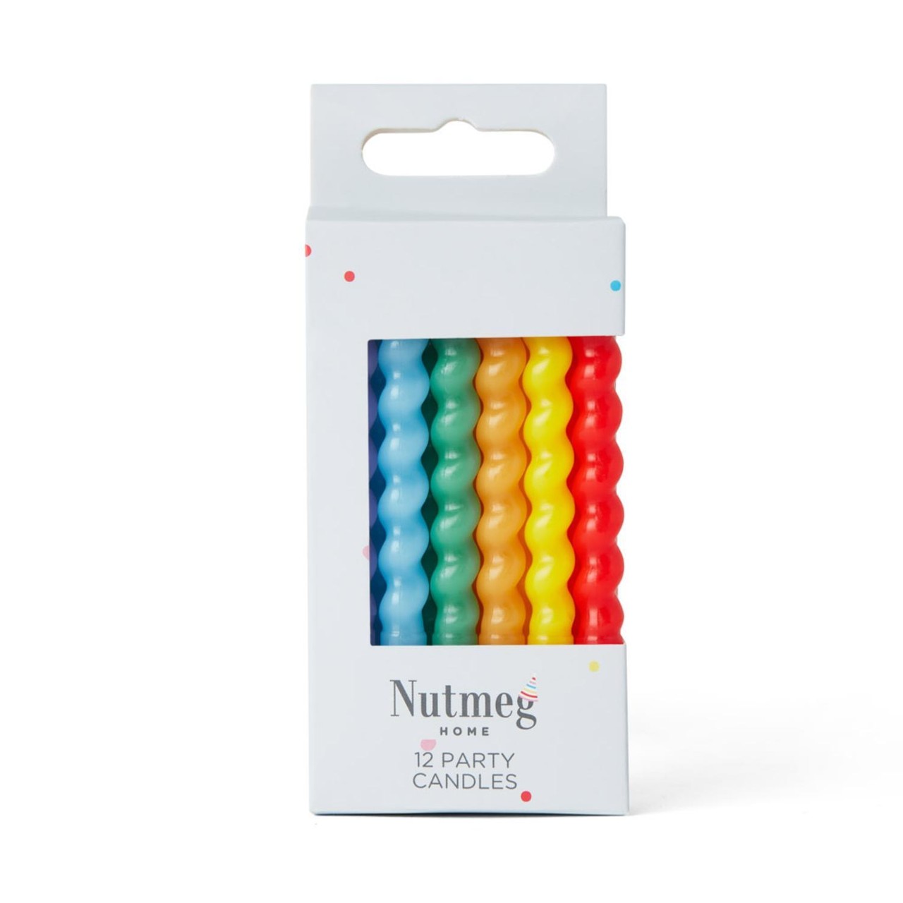 Nutmeg Coloured Swirl Candles - Morrisons Online Groceries & Offers