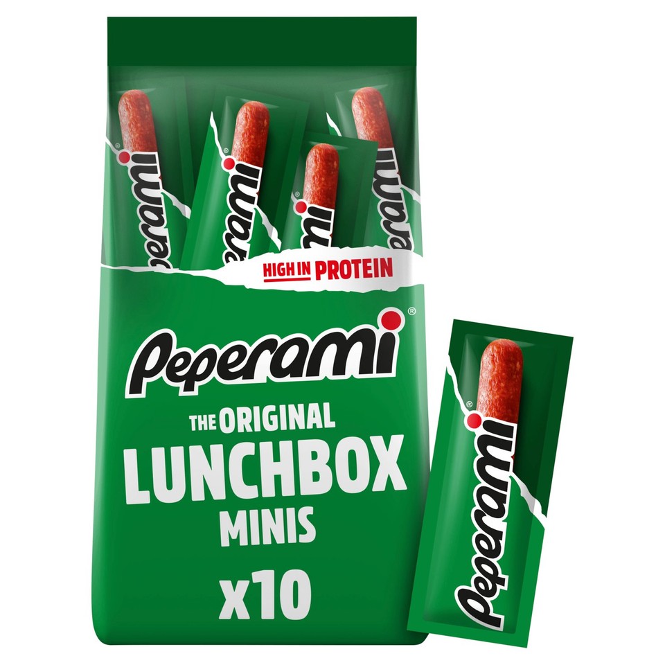 Peperami Original Lunchbox Mini Salami - Morrisons Online Groceries ...