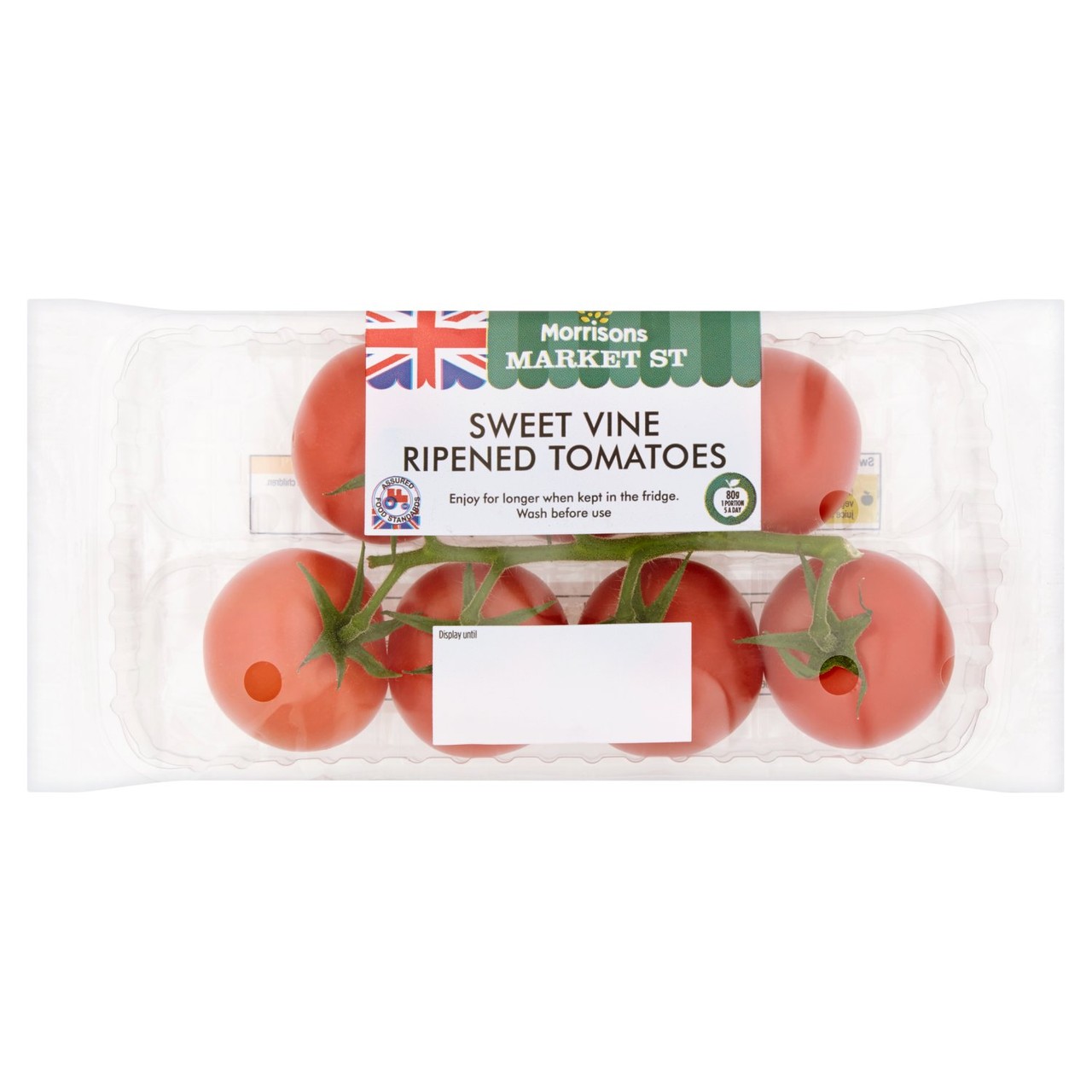 Morrisons Sweet Vine Ripened Tomatoes 250g - Morrisons Online Groceries ...