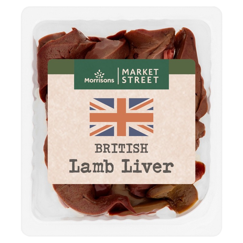 Morrisons The Butcher's On Market Street British Lamb Liver - Morrisons ...