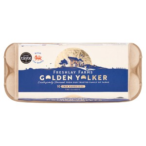 Freshlay Golden Yolker 10 Mixed Weight Eggs - Morrisons Online ...