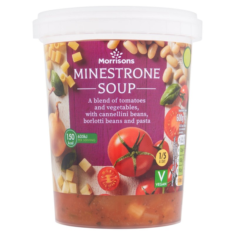 Morrisons Minestrone Soup - Morrisons Online Groceries & Offers