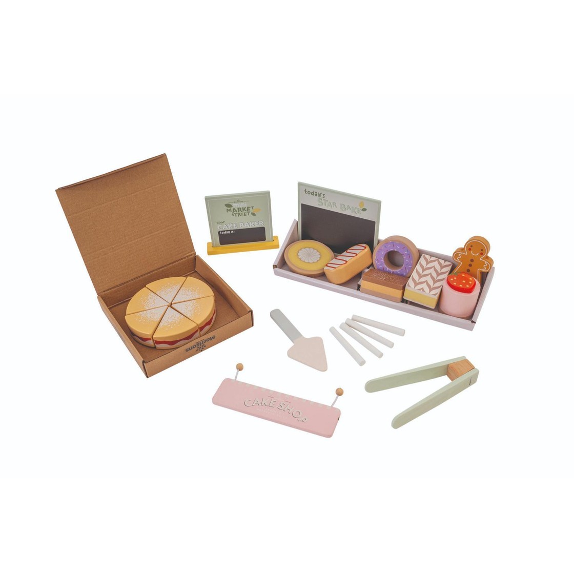 Ollie & Grace Mini Market Street Cake Set - Morrisons Online Groceries ...