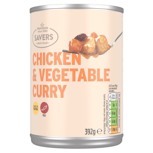 Morrisons Savers Chicken & Vegetable Curry - Morrisons Online Groceries ...