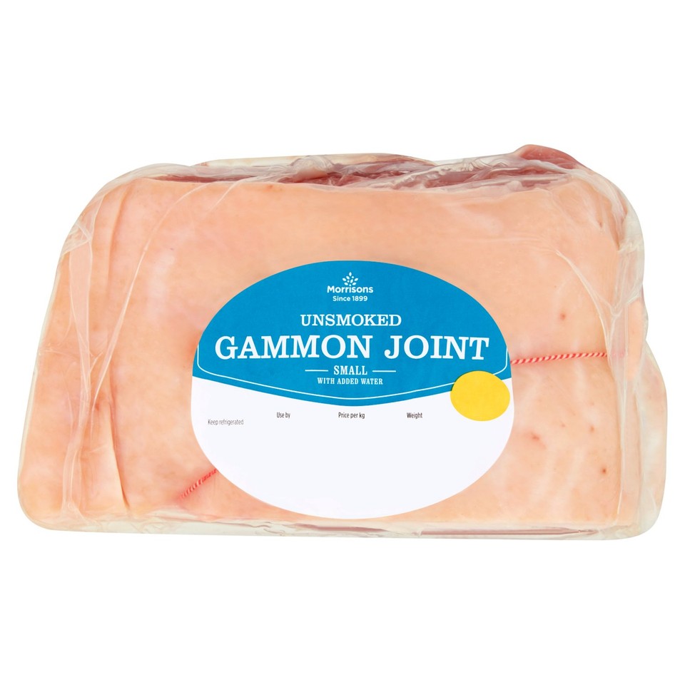 Morrisons Small Unsmoked Natural Gammon Joint - Morrisons Online ...