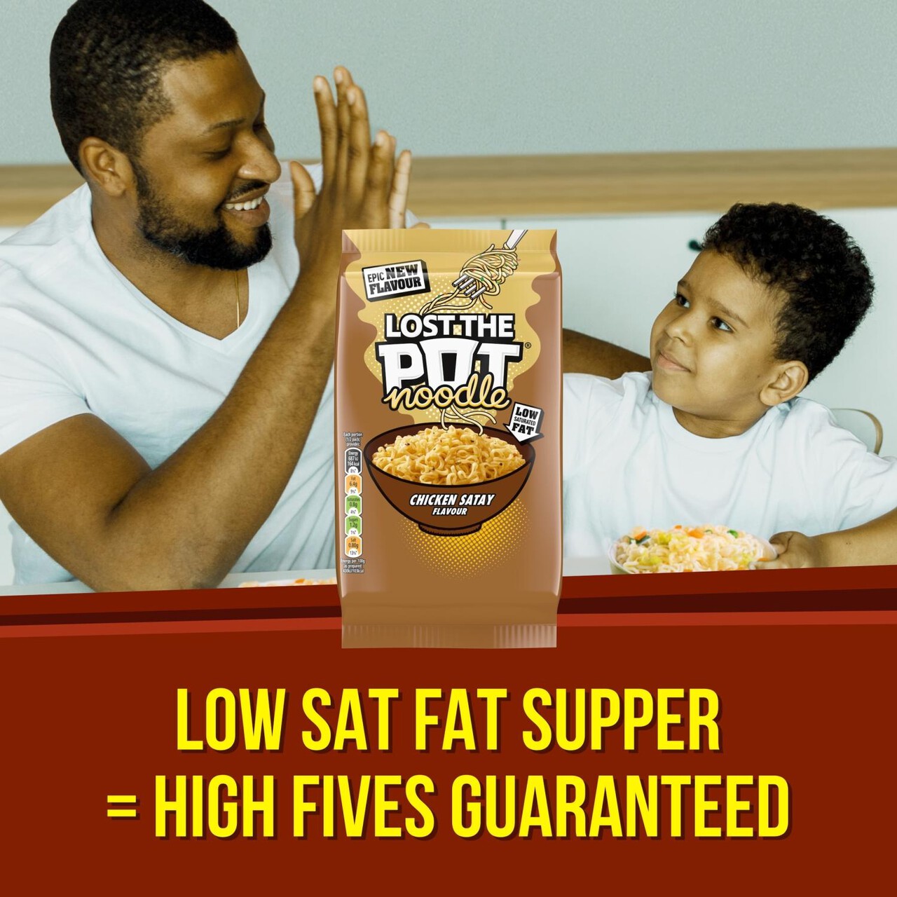 Pot Noodle Lost The Pot Chicken Satay - Morrisons Online Groceries & Offers