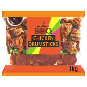 Morrisons BBQ Chicken Drumsticks 1kg - Morrisons Online Groceries & Offers