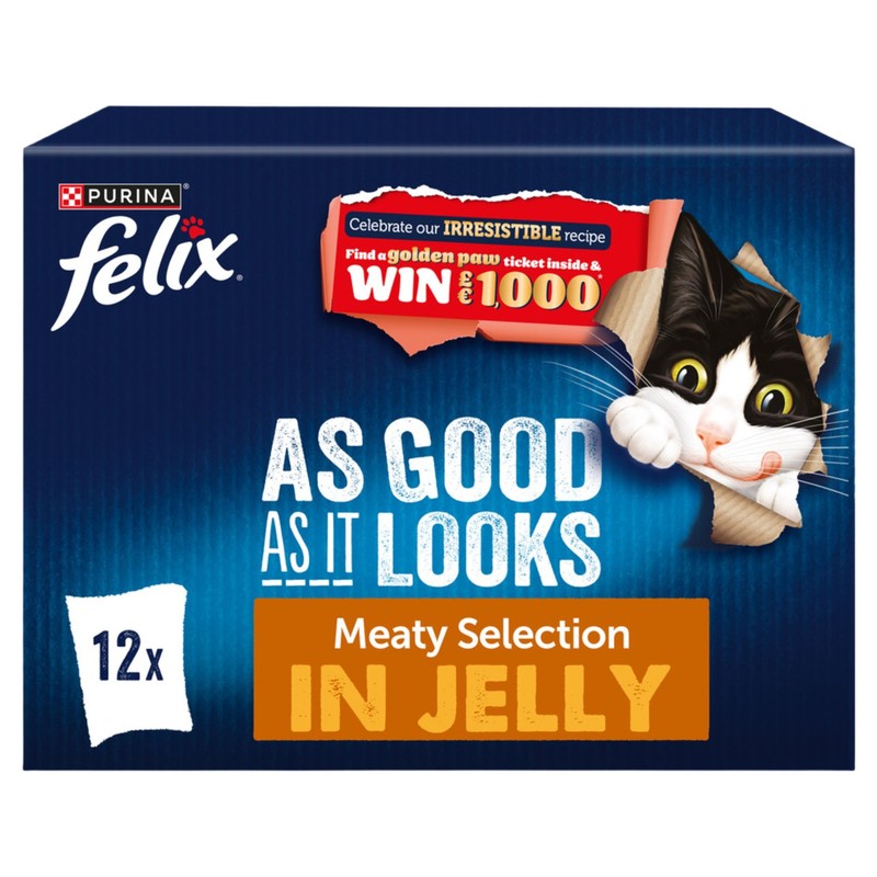 Felix As Good as It Looks Meaty With Ham In Jelly - Morrisons Online ...