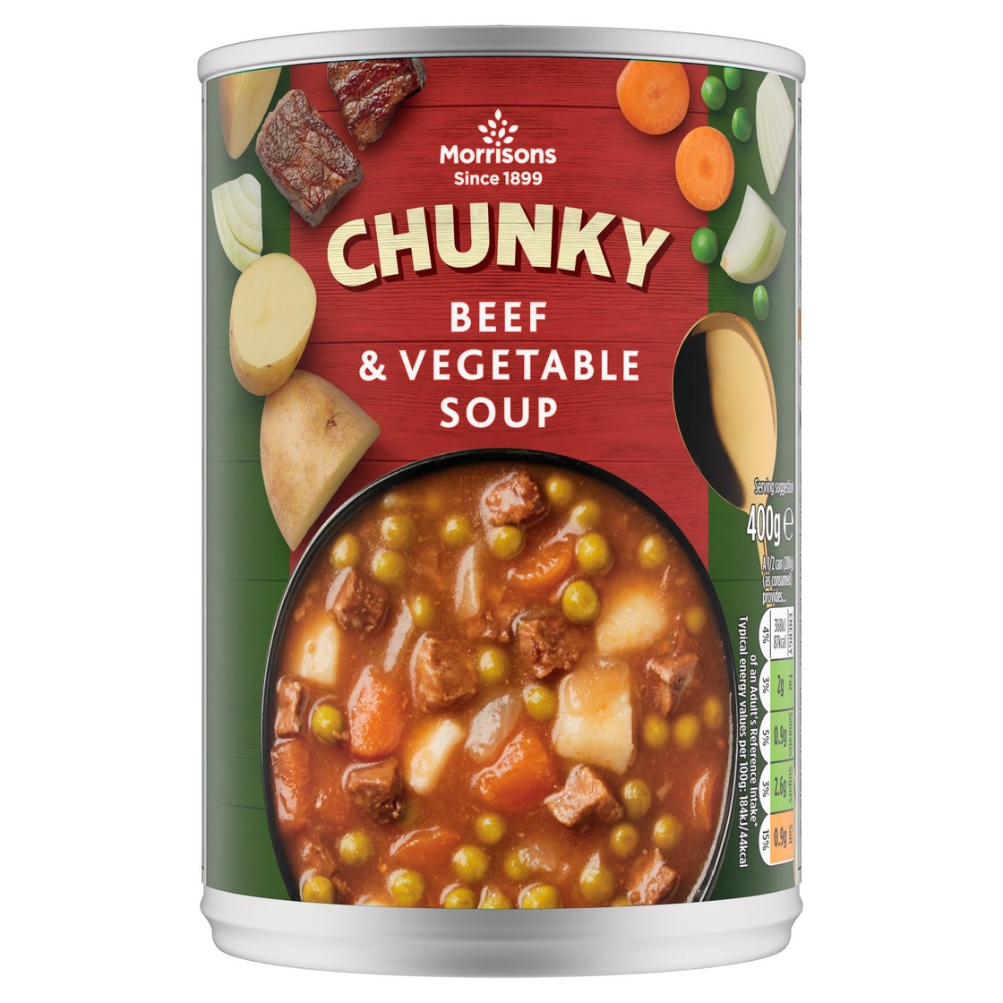 Morrisons Chunky Beef & Vegetable Soup 400g - Morrisons Online ...