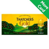 Thatchers Gold Medium Dry Cider Cans - Morrisons Online Groceries & Offers