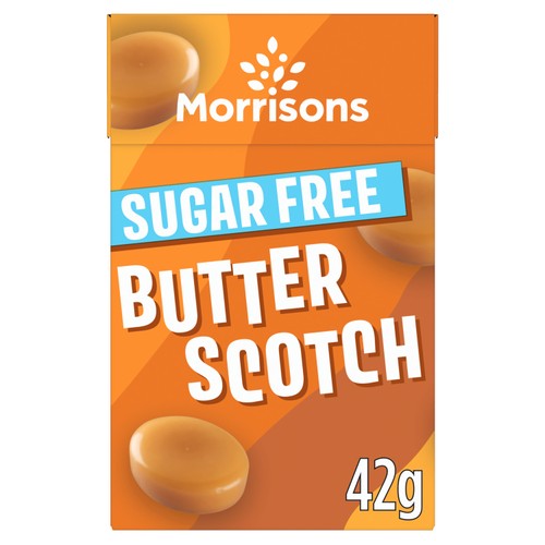 Morrisons Sugar Free Butterscotch 42g - Morrisons Online Groceries & Offers