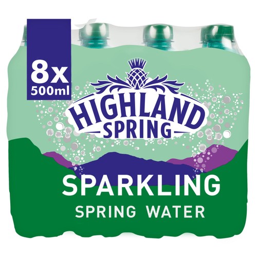 Highland Spring Sparkling Spring Water - Morrisons Online Groceries ...