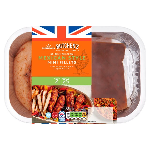 Morrisons Mexican Style Chicken Mini Fillets - Morrisons Online ...