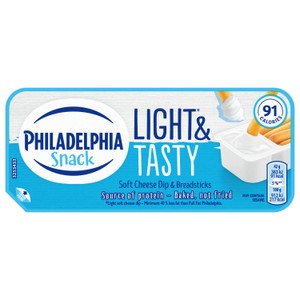Philadelphia Light Low Fat Soft Cream Cheese Snacks - Morrisons Online ...