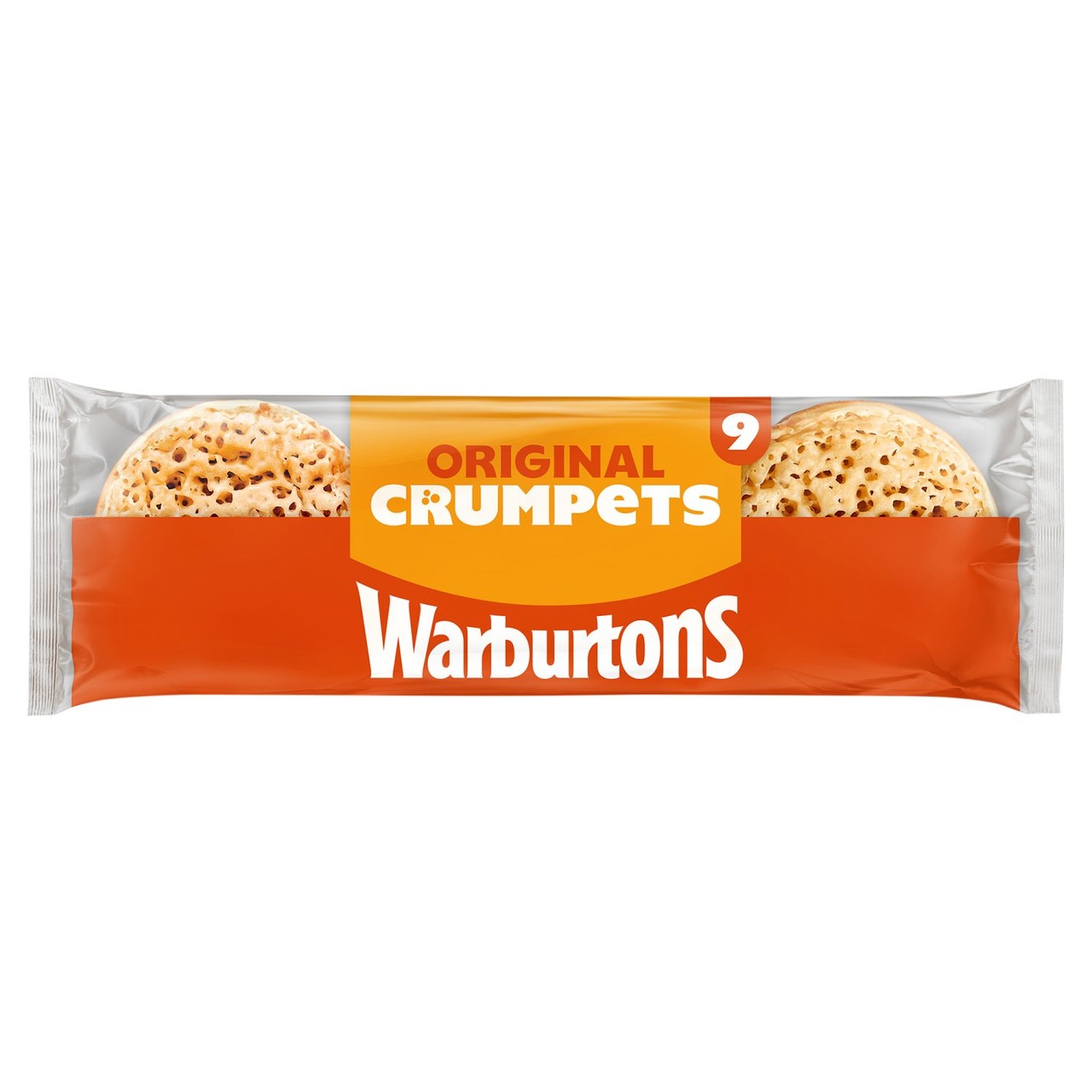 Warburtons 9 Crumpets - Morrisons Online Groceries & Offers