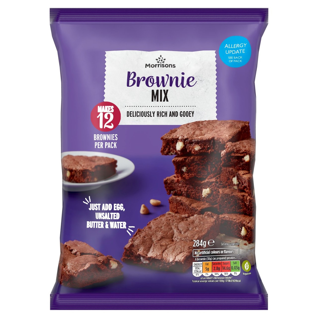Morrisons Chocolate Brownie Mix - Morrisons Online Groceries & Offers