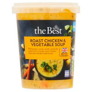 Morrisons The Best Roast Chicken & Vegetable Soup 600g - Morrisons ...