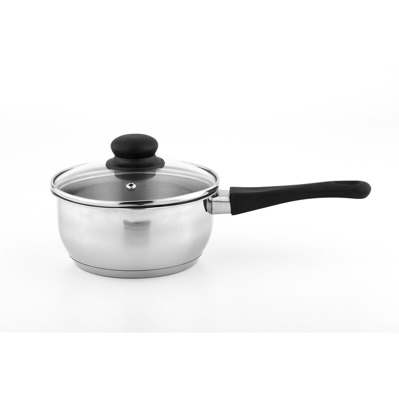 Nutmeg Home Stainless Steel Saucepan 16cm - Morrisons Online Groceries ...