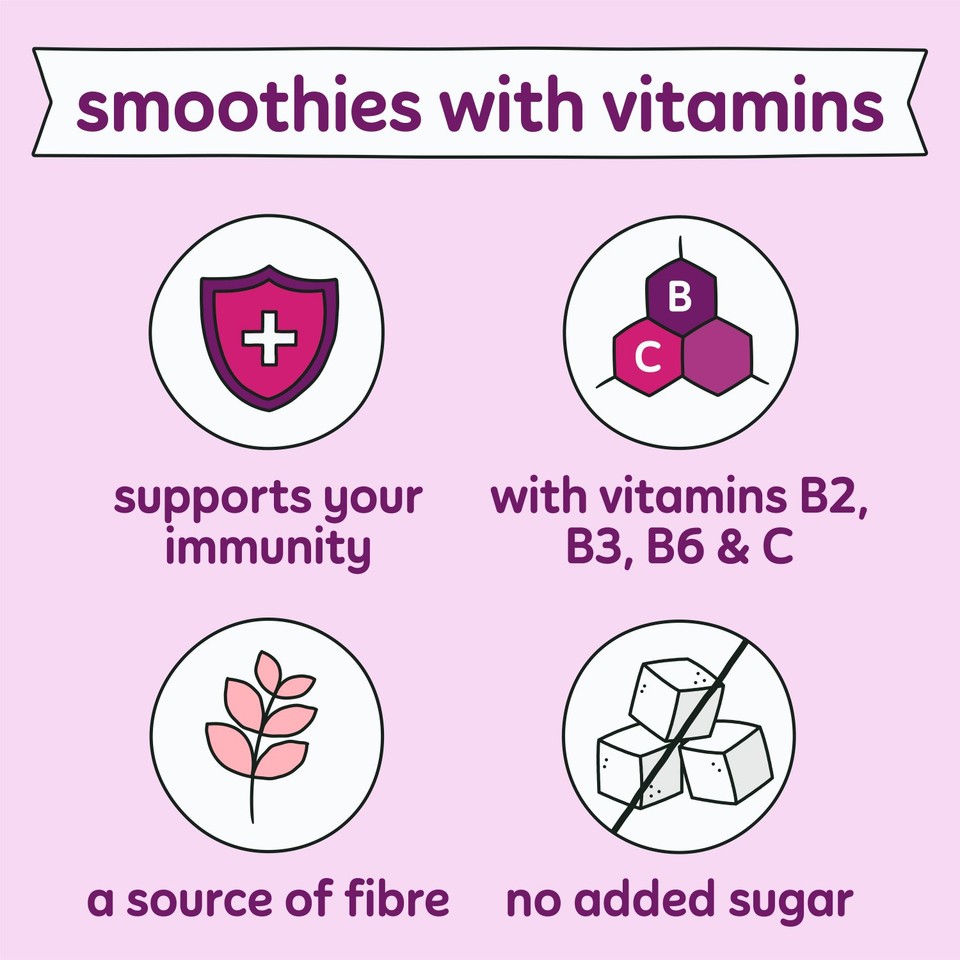 Innocent Berry Defence, Raspberry, Cranberry & Pomegranate Super ...