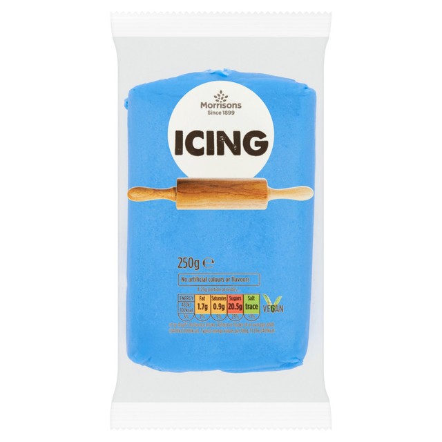 Morrisons Ready To Roll Blue Icing - Morrisons Online Groceries & Offers