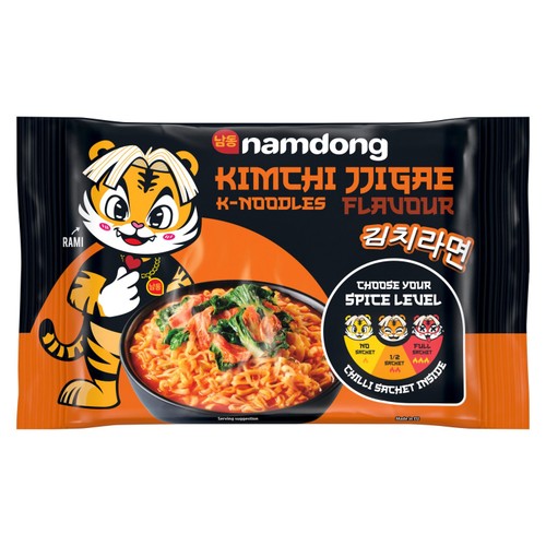 Namdong Kimchi Jiggae Instant Noodle Block 120g - Morrisons Online ...