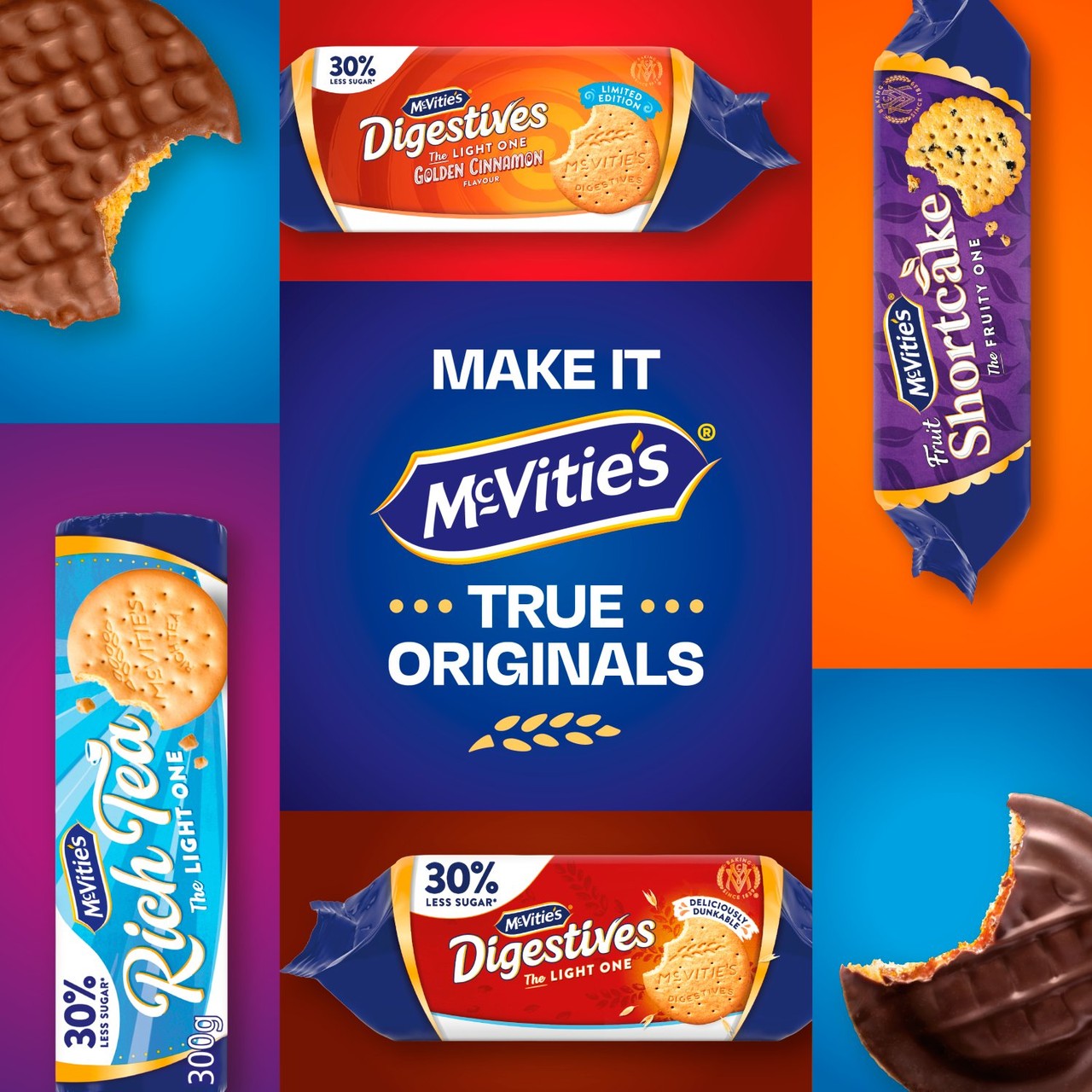 McVitie's Digestives The Light One Cinnamon Flavour Biscuits ...
