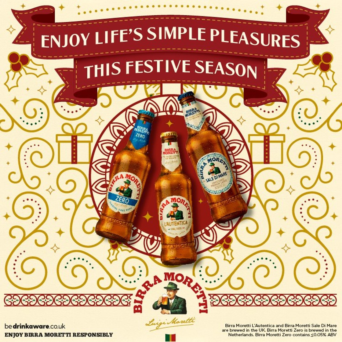 Birra Moretti Lager Beer Cans - Morrisons Online Groceries & Offers