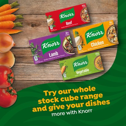 Knorr Stock Cubes Beef 20 x 10g - Morrisons Online Groceries & Offers
